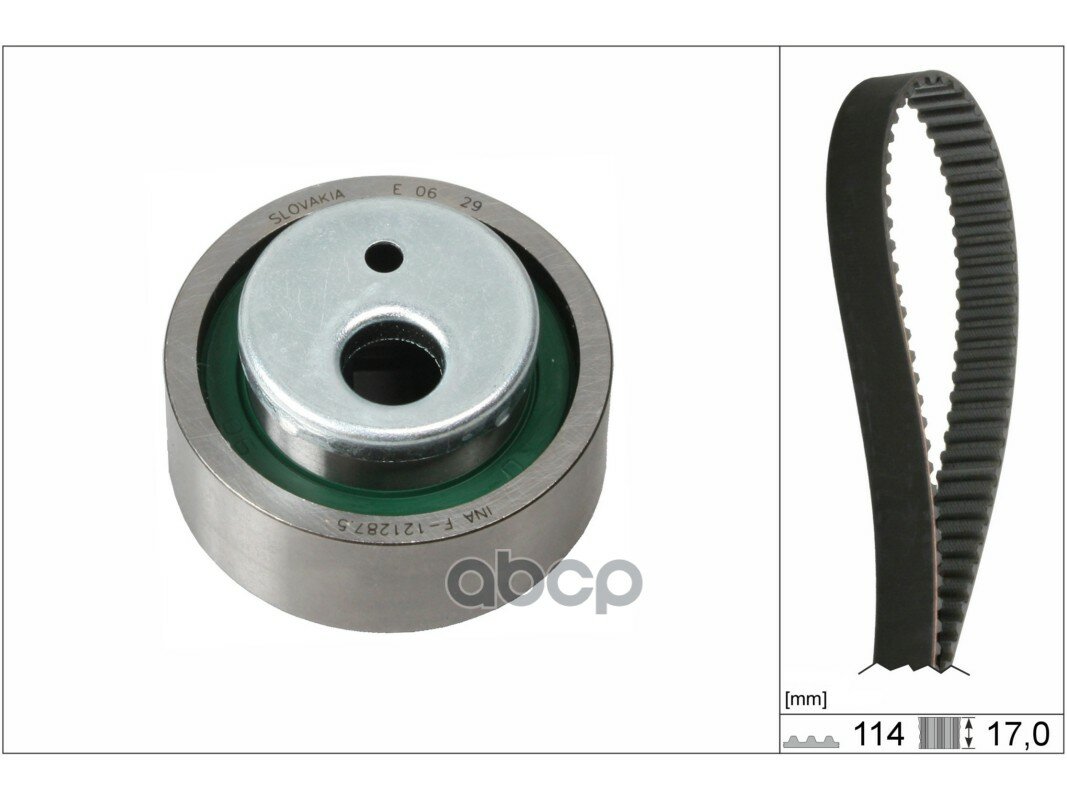 Комплект ГРМ FIAT/ PEUGEOT/ CITROEN Ina арт. 530025810