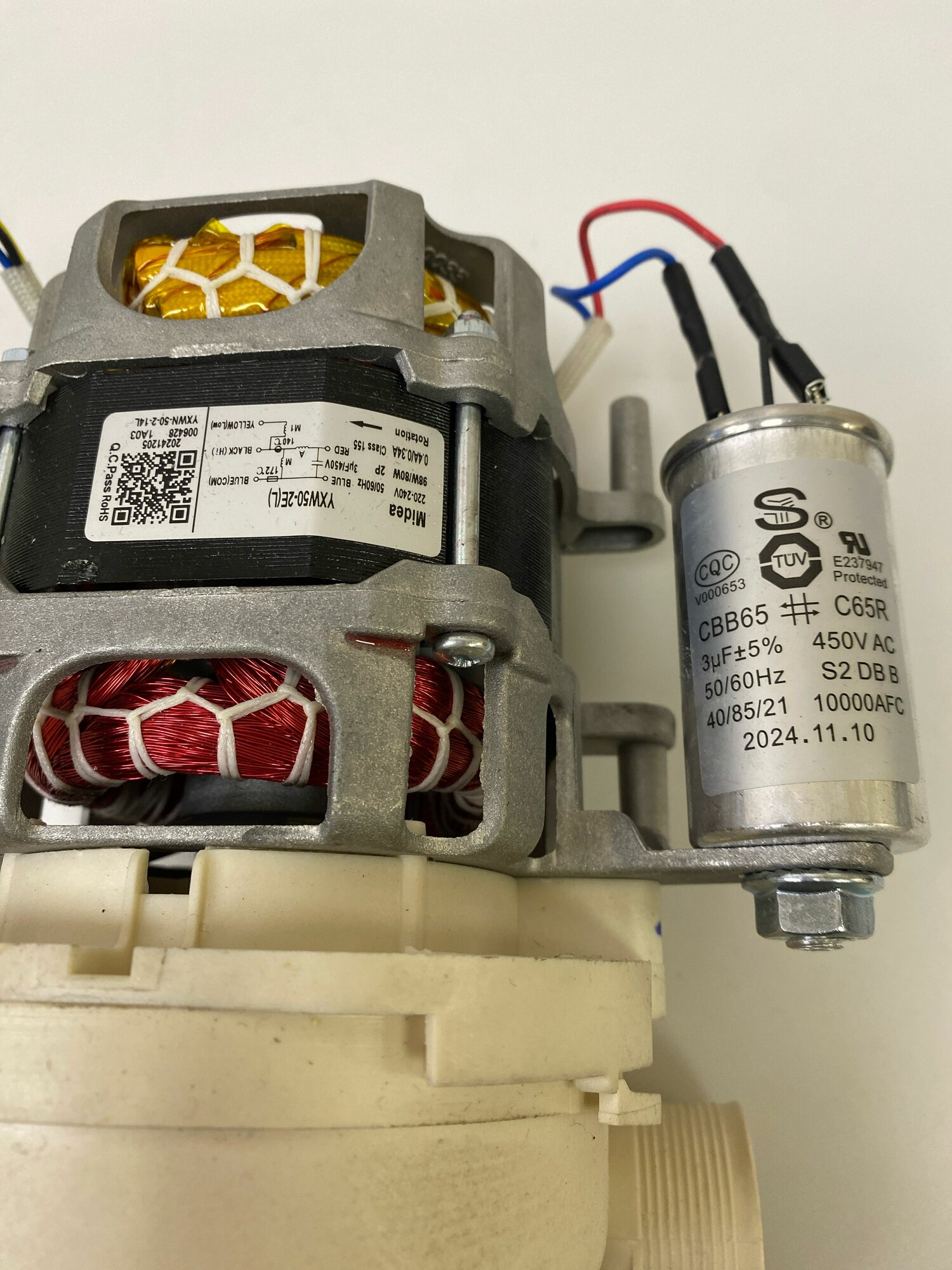 Насос циркуляционный (YXW50-2E), для ПММ Tuvio DB63MT9LS1