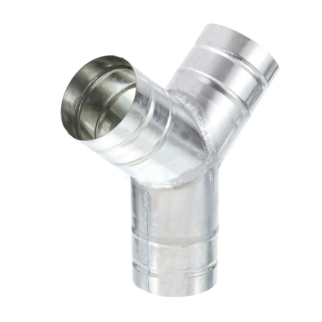 Тройник для воздушных каналов из оцинкованной стали, M