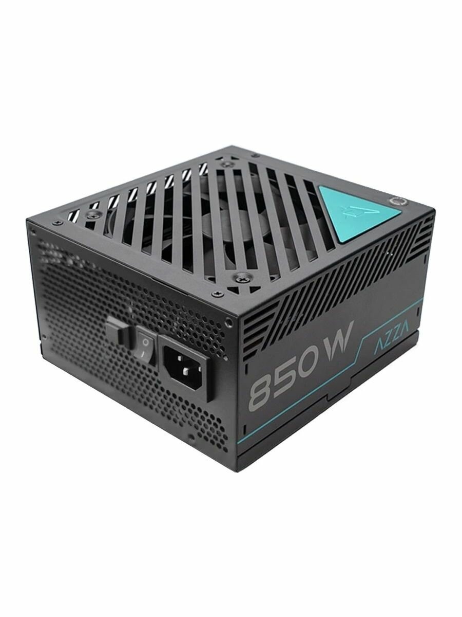 Блок питания Azza ATX 850W PSAZ-850G Gen.5 80+ gold (20+4pin) APFC 120mm fan 6xSATA Cab Manag RTL