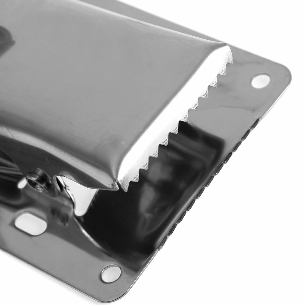 Стальной зажим для чистки рыбы с пружинным механизмом