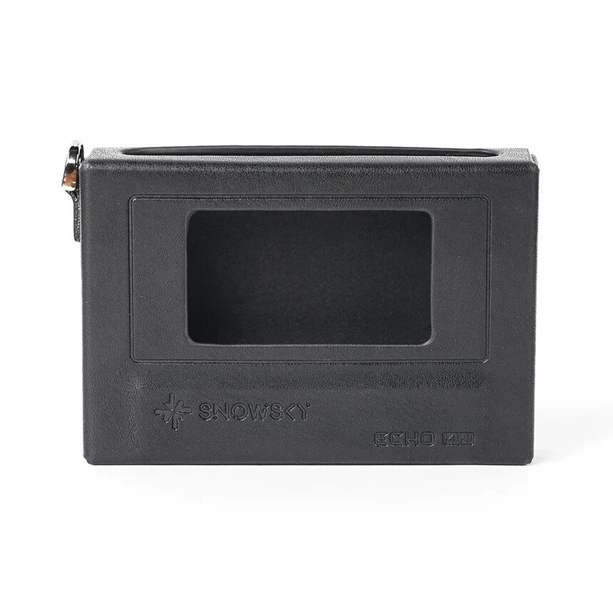 Черный кожаный чехол SNOWSKY SK-ECHO MINI для FiiO ECHO MINI