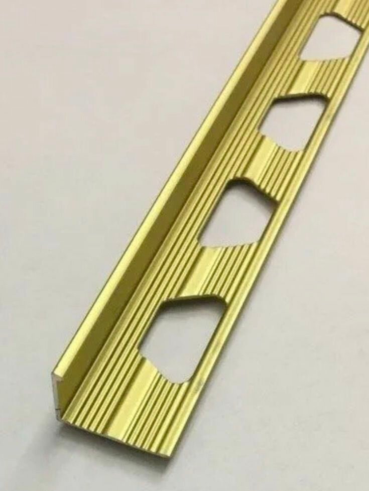 Профиль для плитки L-образный Алюминиевый, наружный уголок 2700мм