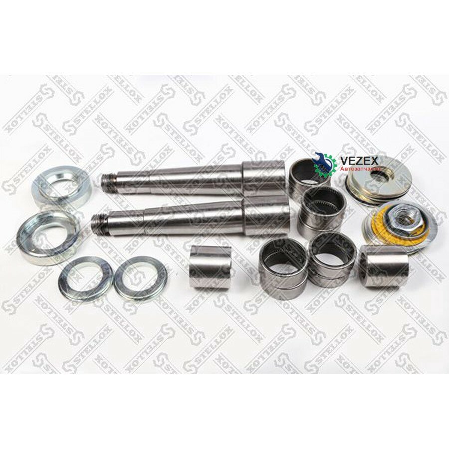 STELLOX 8416108SX р/к шкворня на ось! с подшипниками (шкворни, втулки, шайбы, крышки, гайки, уплот. кольца)\DAF