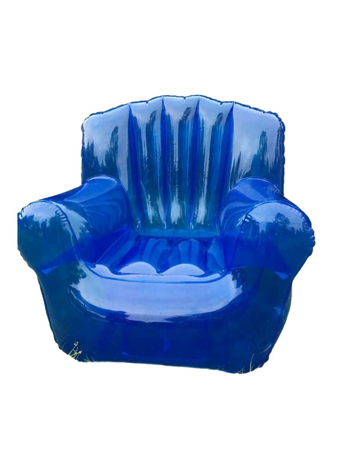 Эргономичный надувной диван с удобной опорой для спины для отдыха у бассейна