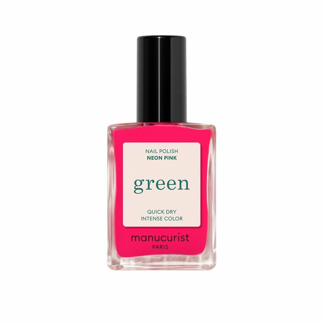 Manucurist Лак для ногтей Green Nail Polish, 15 мл - оттенок Neon Pink