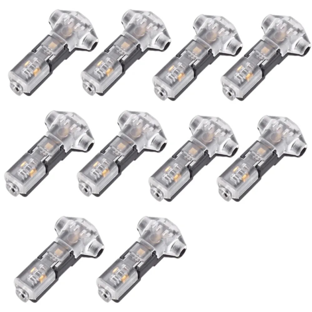 Быстросъемные соединители для проводов T-образные 10 шт. T1