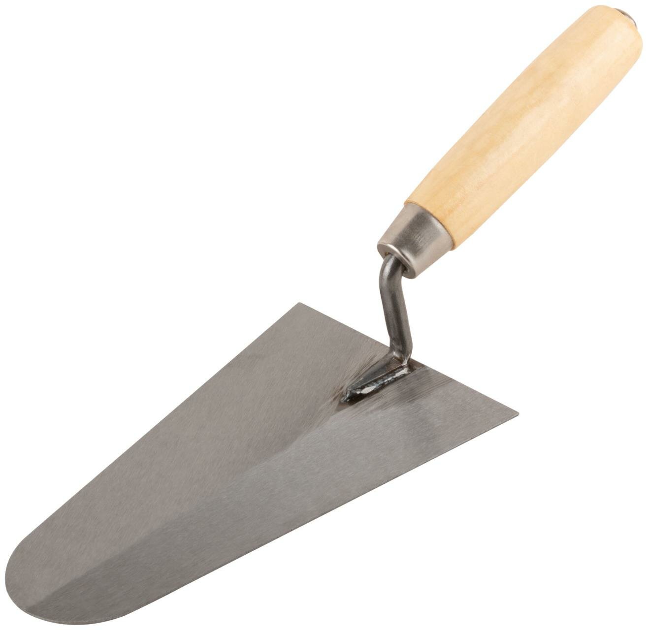 Мастерок FIT "Профи", для бетона, строительный, деревянная ручка, 18 см