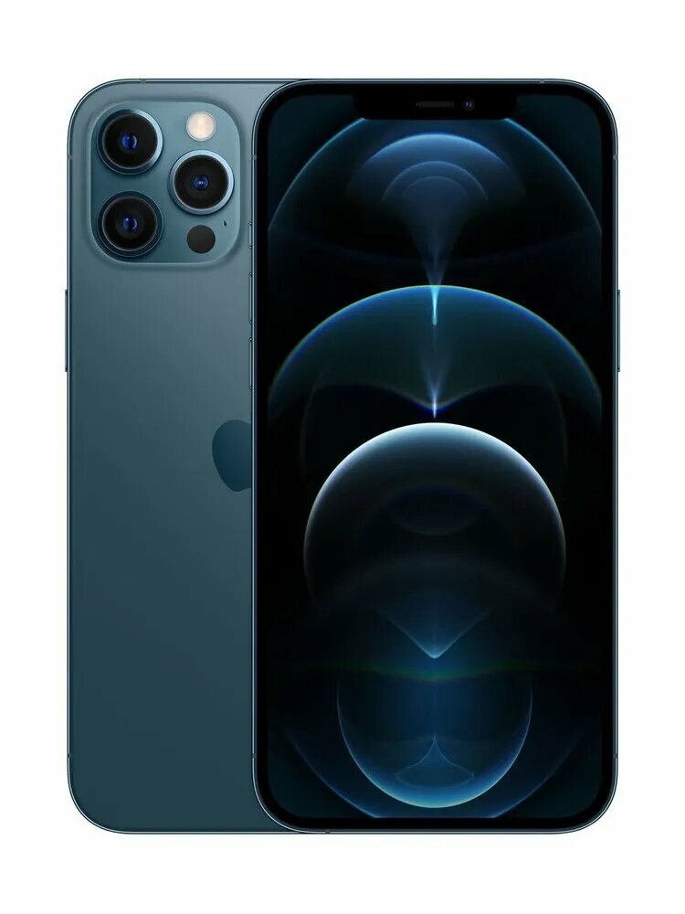 Восстановленный Apple Смартфон iPhone 12 Pro Max 6/128 ГБ, голубой