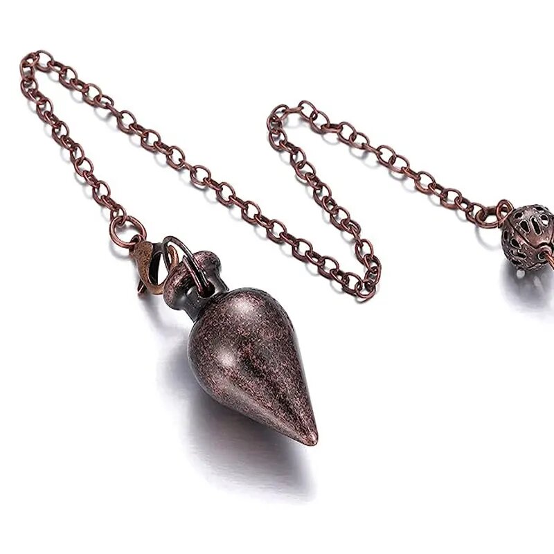Медный маятник для гадания, Metal color: 5