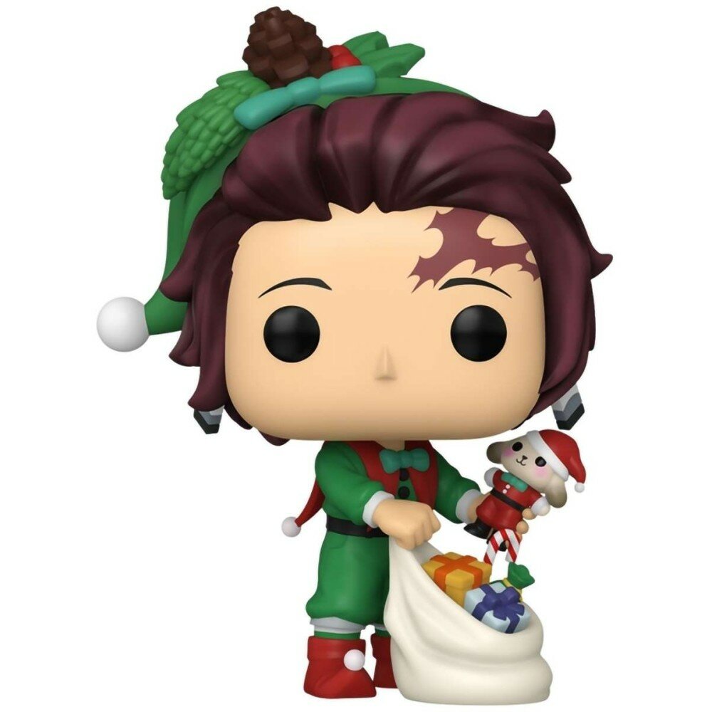 Фигурка Funko POP! Plus Demon Slayer: Kimetsu no Yaiba Tanjiro Kamado (Holiday Outfit) 86776