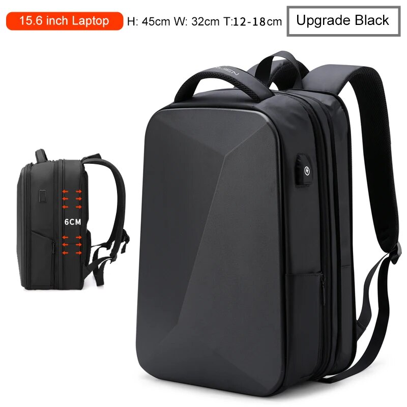 Рюкзак Fenruien 15.6" черный, Upgrade Black