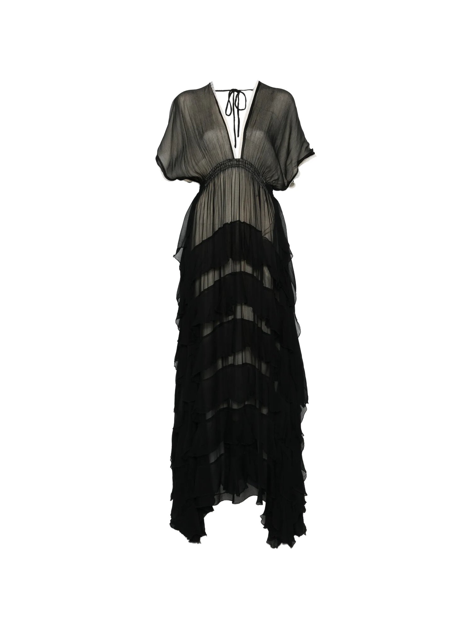 Платье Ruffled maxi dress