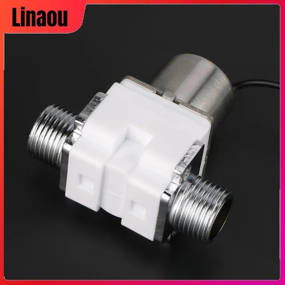 Клапан электромагнитный газовый G1/2 Linaou, для газа, латунь