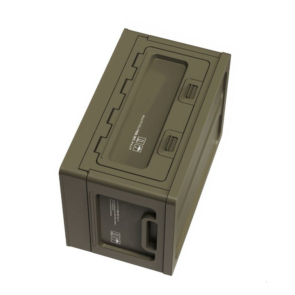 Уличный водонепроницаемый ящик для хранения, Темно-зеленая пластиковая футболка