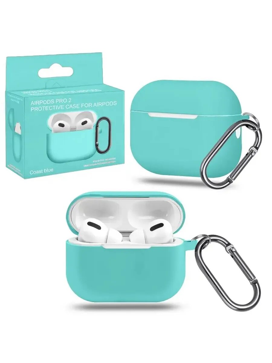 Защитный кейс с карабином для наушников