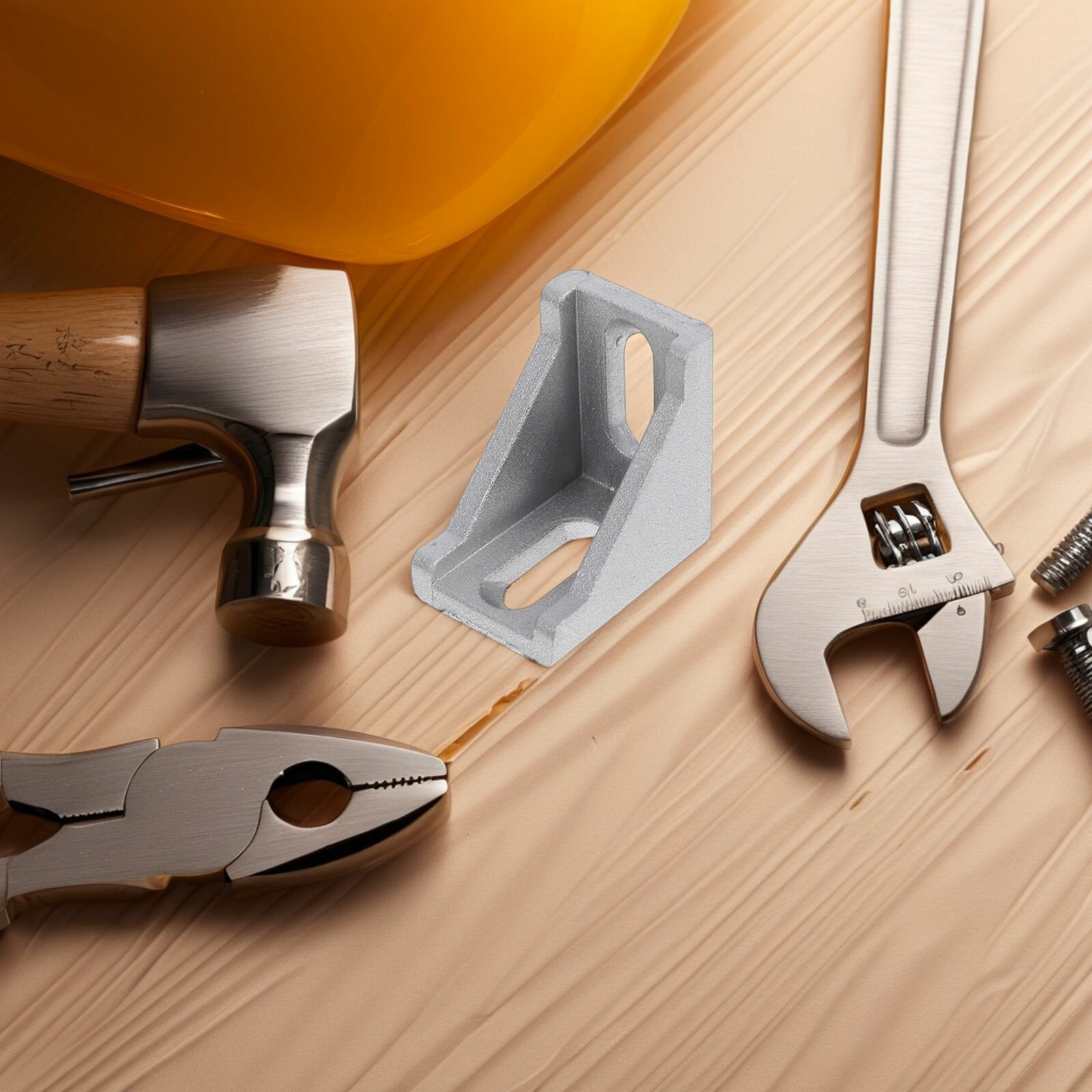 Уголок перфорированный крепежный 28.90 мм x 30.98 мм