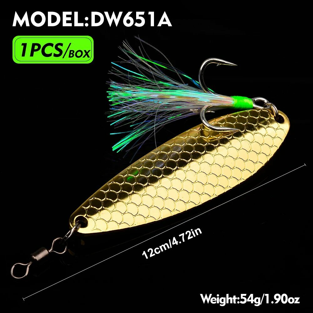 Приманка для рыбалки PROBEROS DW651A, 54g, ColorA