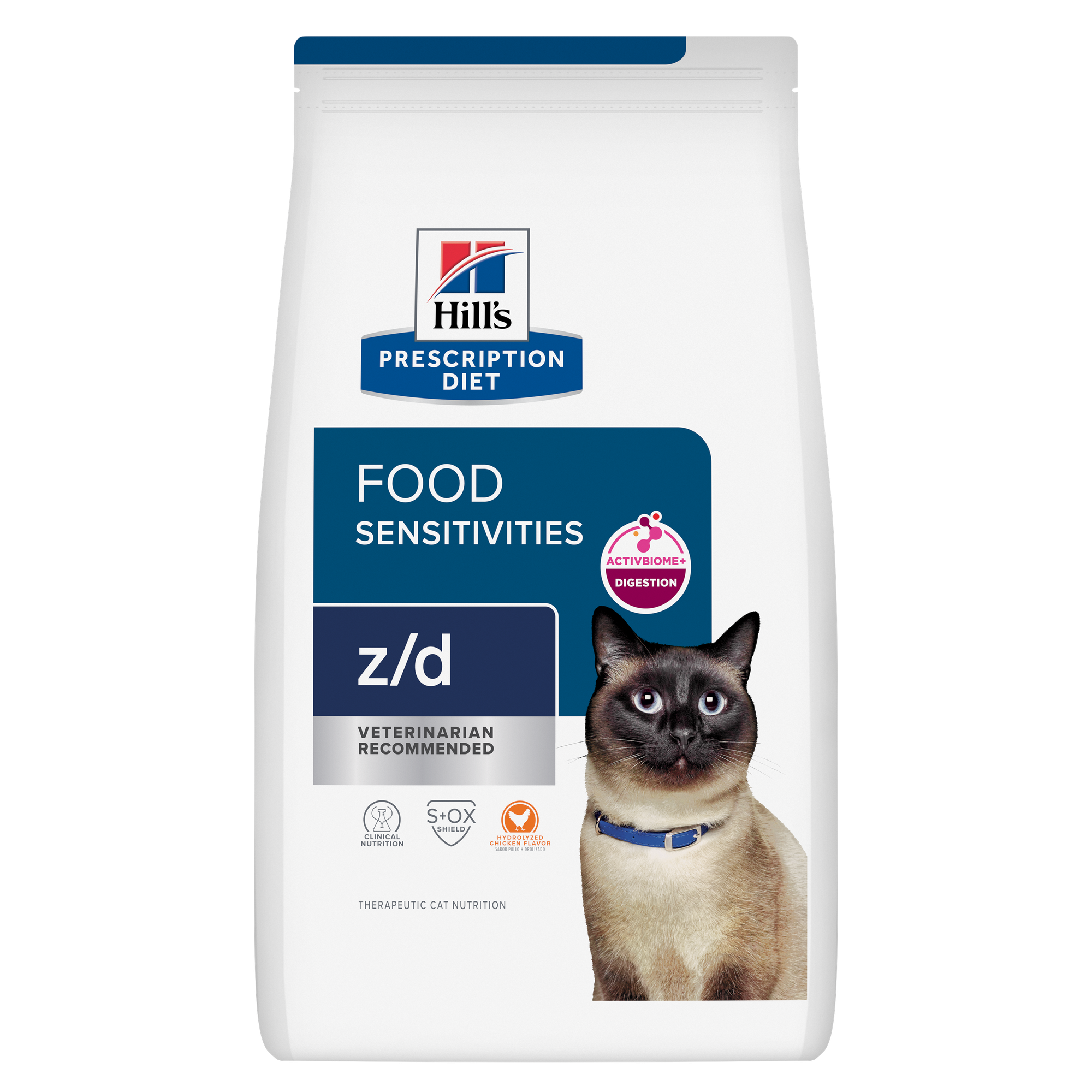 Hill's Prescription Diet z/d Original, сухой диетический корм для кошек, 3 кг