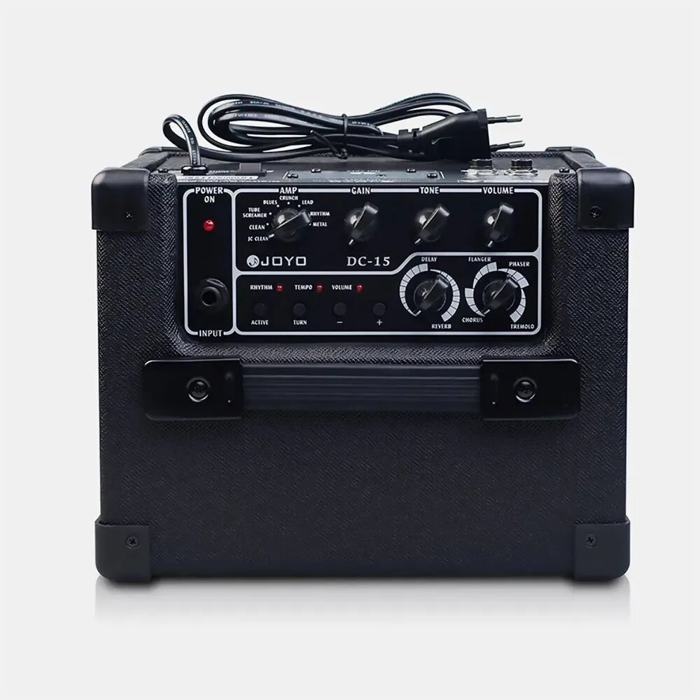 JOYO DC-15 15 Вт гитарный комбоусилитель цифровой моделирующий, черный