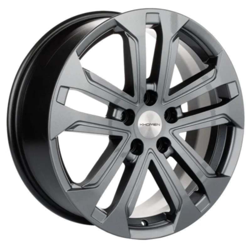 Диск колесный Khomen Wheels KHW1803 (Chery Tiggo) 7,0x18 5x108 Dia60.1 ET40 цвет Gray
