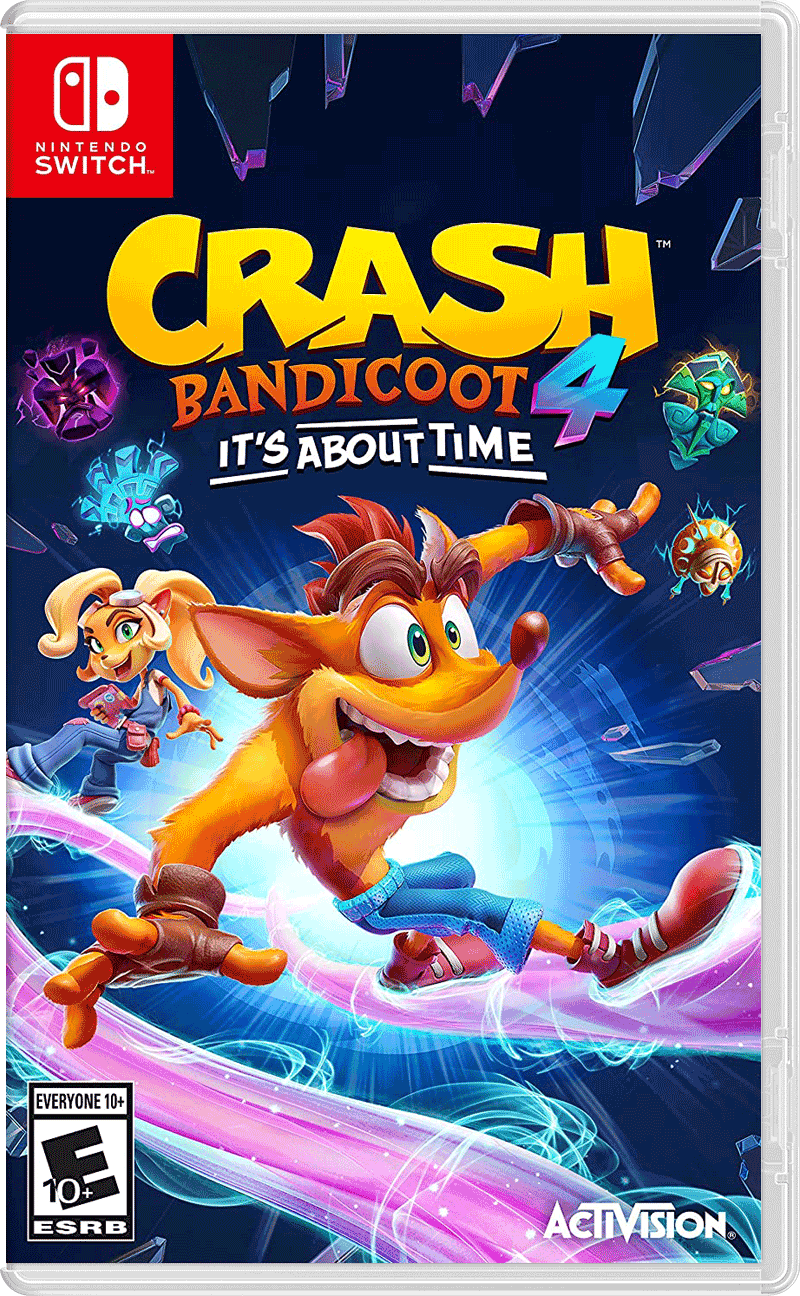 Игра Crash Bandicoot 4 для Nintendo Switch, 1 игрок, русские субтитры