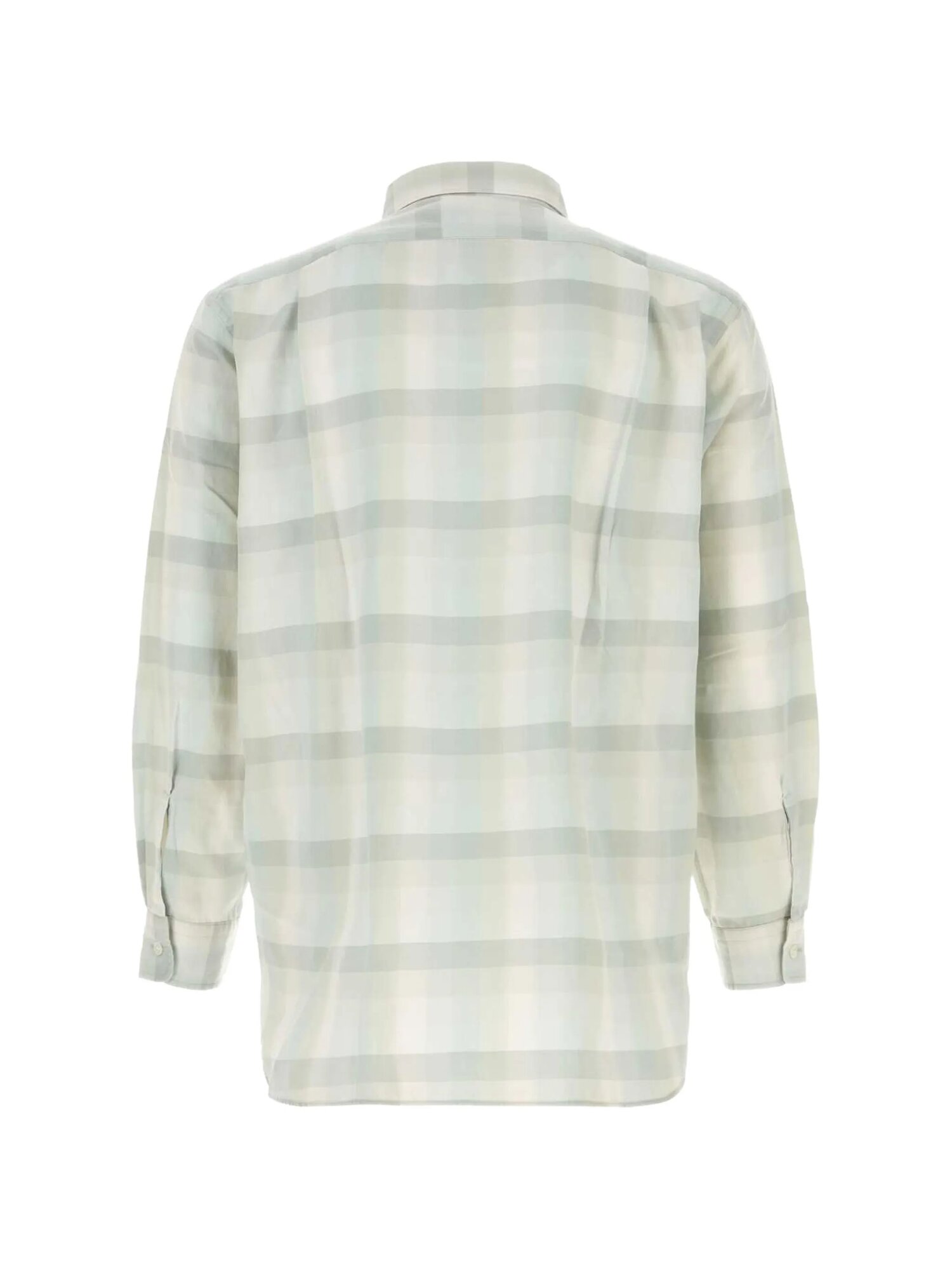 Рубашка nanamica Regular collar striped shirt, размер L — фото 1