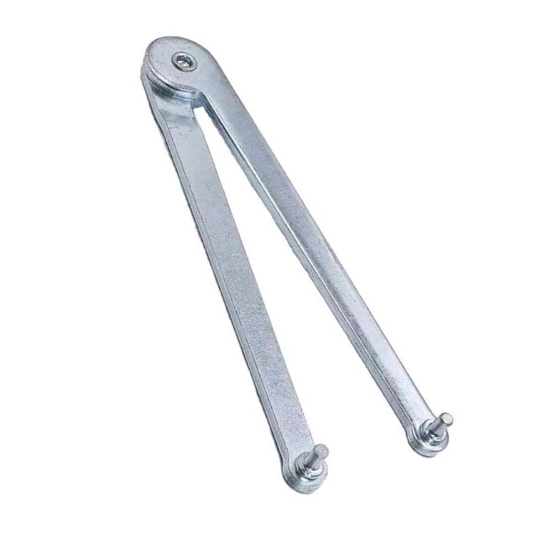 Регулируемая Угловая Шлифовальная Машина Гаечный Ключ-Штифт Для Круглых Гаек 4 мм 0,15 дюйма Стальная Конструкция Эргономичная Ручка 150 мм