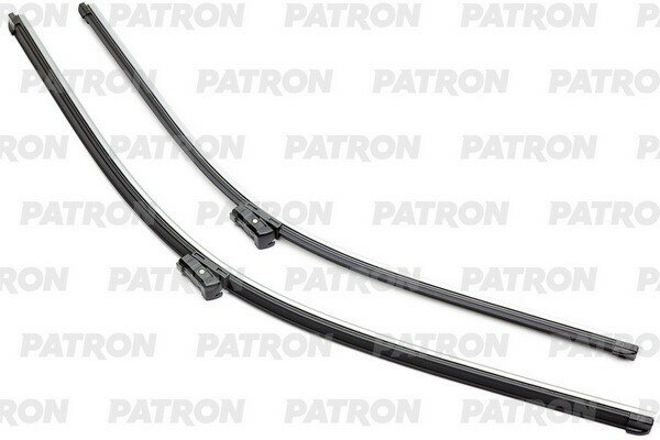 Комплект щеток стеклоочистителя плоских PATRON PWB800-C 800+700 мм Push Button 19 мм Citroen C4 Grand Picasso B78 16-, Opel Zafira C P12 12-19, Renault Grand Scenic IV R9 16-