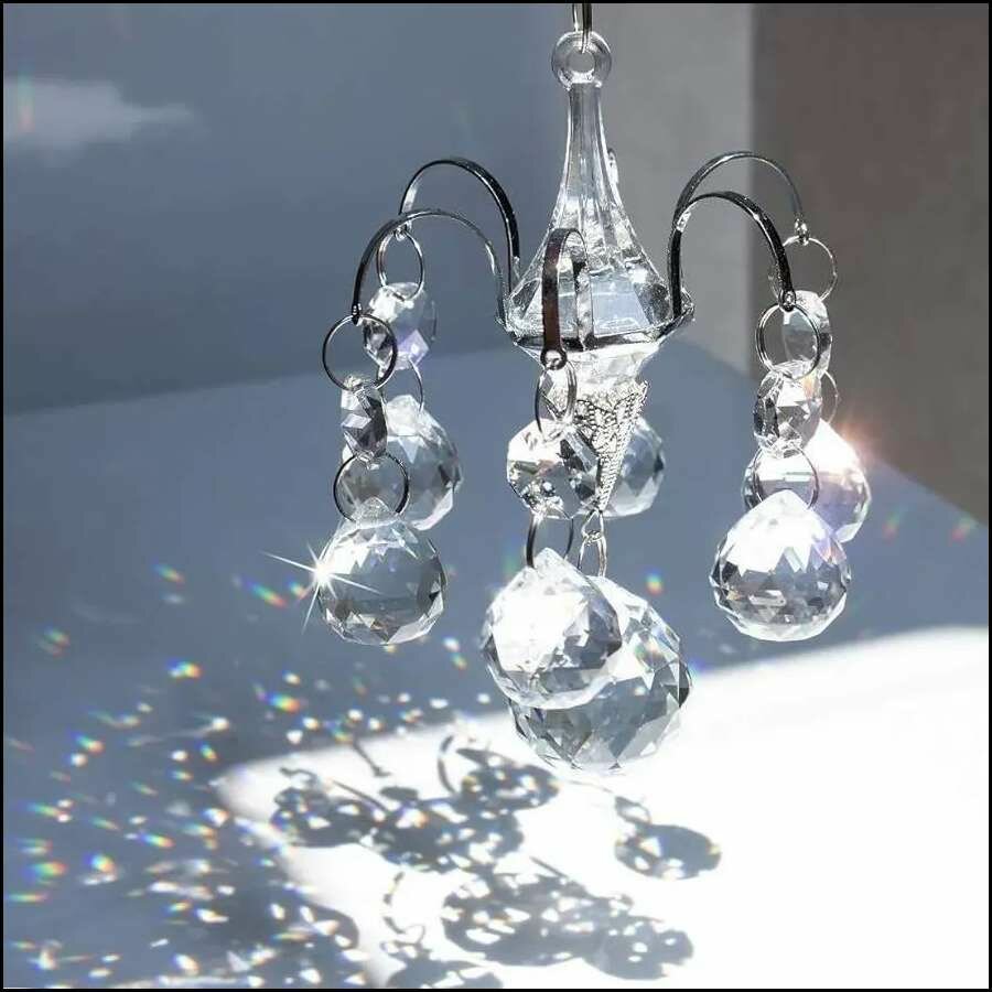 Подвесной хрустальный кулон для украшения интерьера