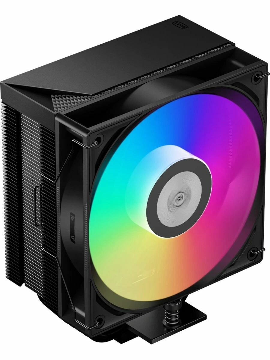 Устройство охлаждения (кулер) PCCOOLER RT500 TC, 4-pin, ARGB, 120мм, черный, retail rt500tc-bkawyx-gl