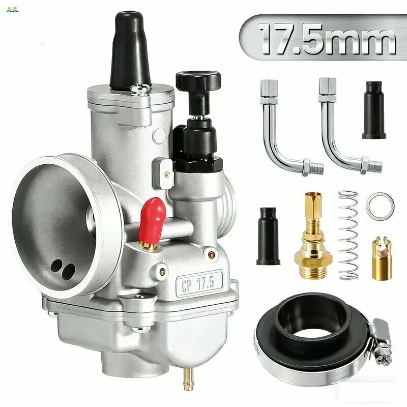 17.5mm Карбюратор Polini CP, 15-24мм, для мотоциклов, кросса, ATV, UTV