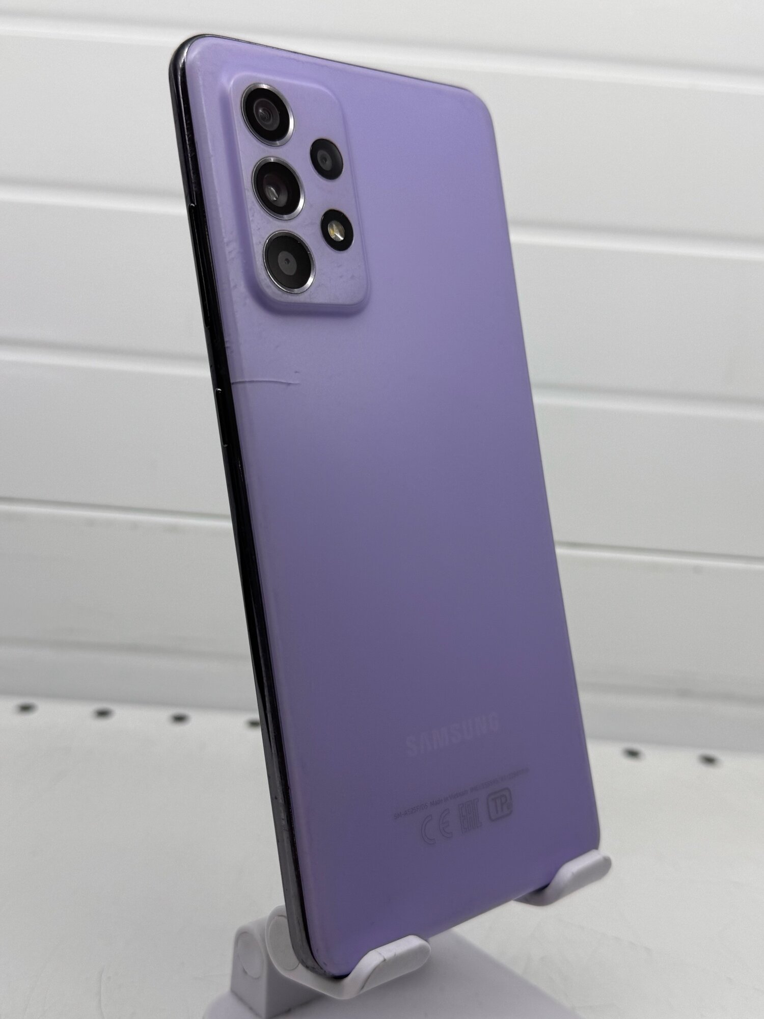 Смартфон Samsung Galaxy A52 (2021), 4/128 ГБ, Камера 64 МП, Аккумулятор 4500 мАч, Android 14, Фиолетовый