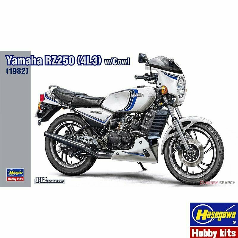 Сборные автомобилей модели Hasegawa-21758 1/12 Yamaha RZ250 (4L3) w/Cowl (1982) motorcycle model kit