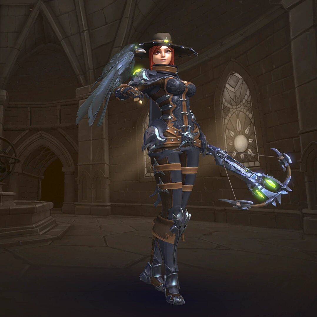 Paladins - Cassie Night Bane Skin DLC Digital Download Ключ • Цифровой ключ