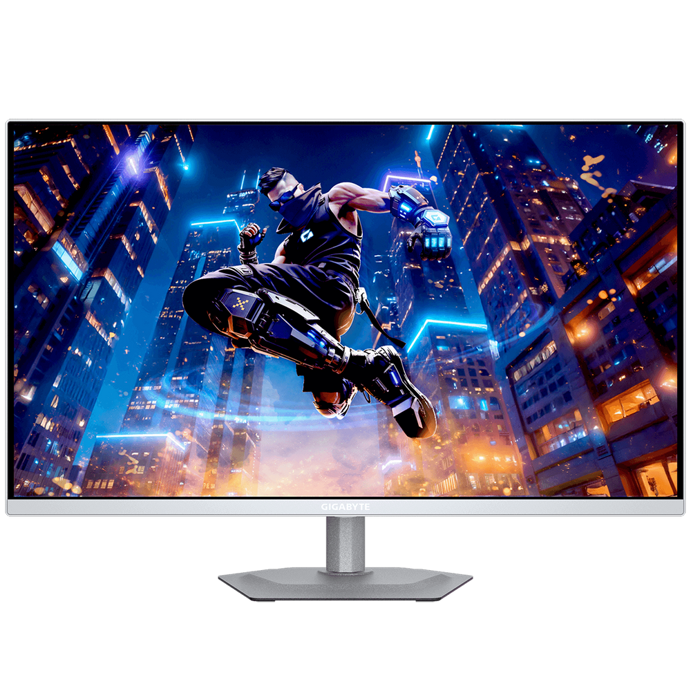 Монитор 26.5" Gigabyte MO27Q2A EK ICE (QD-OLED, 2560x1440, , 0,03 ms, 178°/178°, 250 cd/m, 1,5 млн: 1, 3xUSB3.0, USB Type-C, 280Hz, 2xHDMI 2.1, DP 1.4, Pivot)