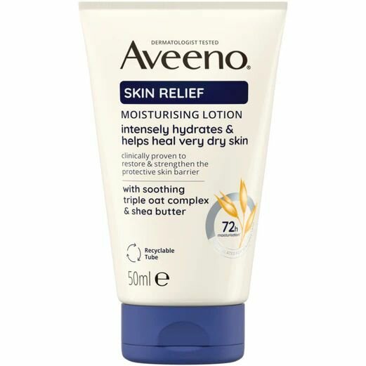 Aveeno Лосьон для тела Skin Relief Mini Body Lotion, 50 мл
