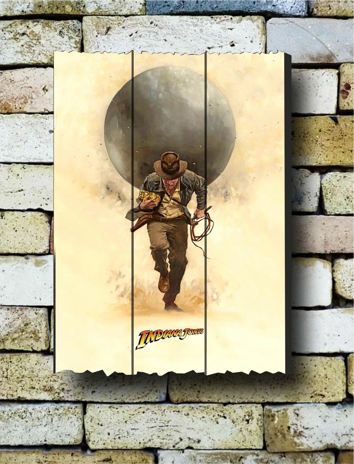 Картина на досках Индиана джонс 10 Indiana Jones Гаррисон Форд