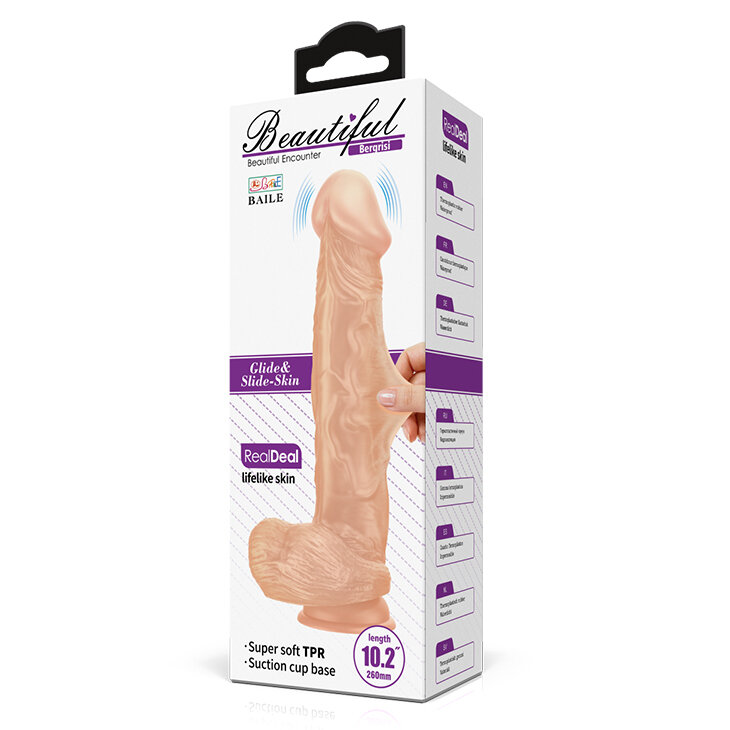 Фаллоимитатор с вибрацией Bergrisi Pretty Love BW-008103ZR