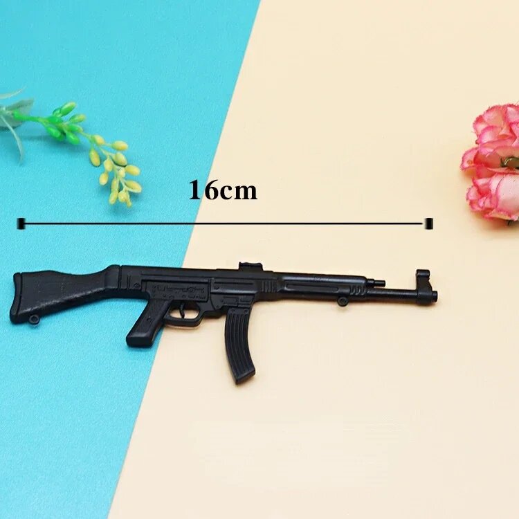 Миниатюрный пластиковый пистолет Розовый, 1pcs