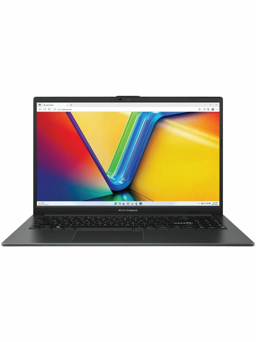 Ноутбук ASUS VivoBook Go 15 E1504FA 15.6" IPS, AMD Ryzen 5 40, 8Гб LPDDR5, 512Гб SSD, AMD Radeon, Windows 11 Pro, черный