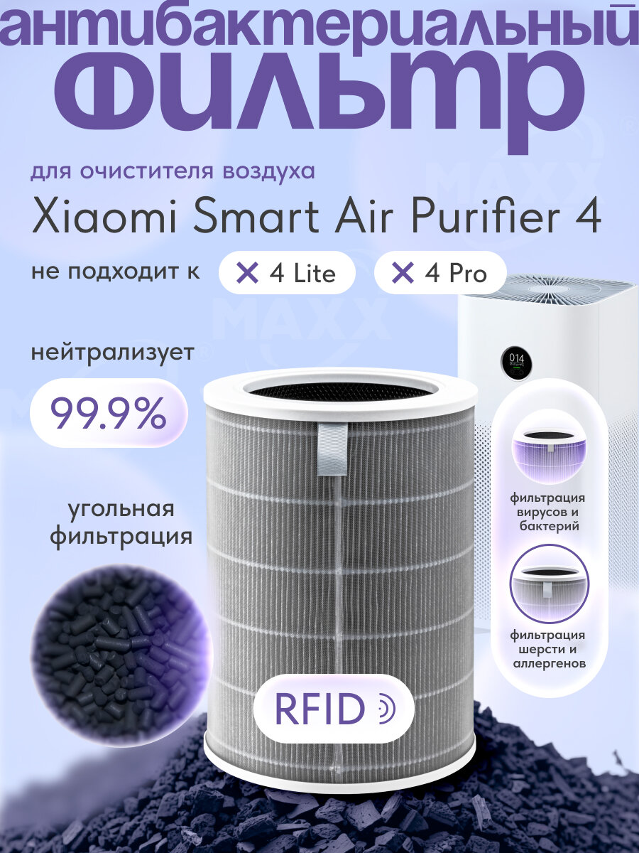 Фильтр для очистителя воздуха Xiaomi Smart Air Purifier 4 (BHR5120GL)