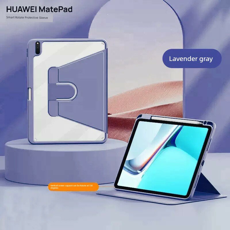 Чехол для планшета Huawei AGS3-W00E, кожаный чехол AGS3-W00D, чехол-книжка для компьютера Huawei, вращающийся