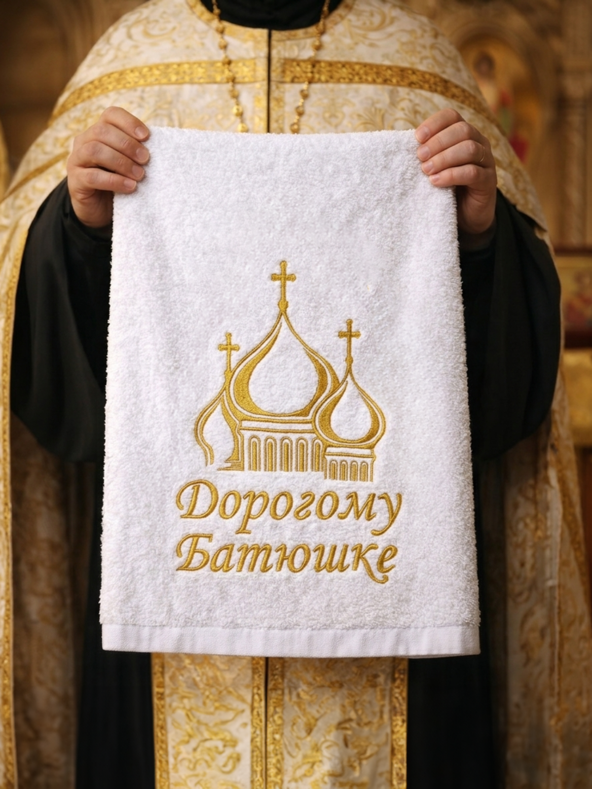 Полотенце для рук крестильное