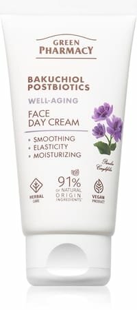 Крем для ухода за кожей Green Pharmacy Bakuchiol & Postbiotics Day Face Cream, 50 мл