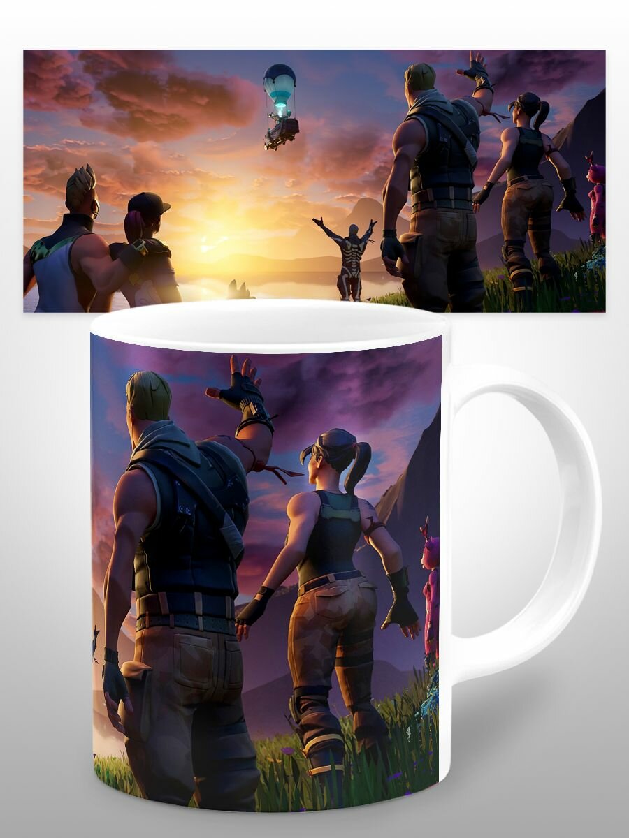 Кружка Фортнайт Fortnite, 330 мл, 1 шт.
