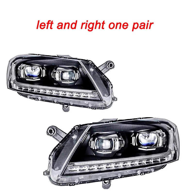 Горячая автомобильная фара для VW Passat Magotan B7 EU 12-16 Upgrade B8 style full LED Head Lamp DRL Head Lamp Front light Assembly