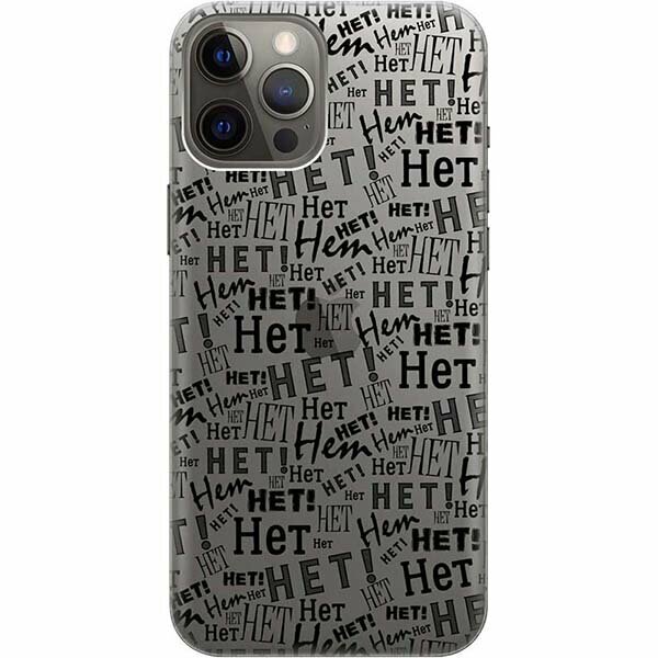 Силиконовый чехол на Apple iPhone 12 Pro Max / Эпл Айфон 12 Про Макс с рисунком "No!"