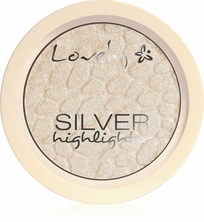 Хайлайтер Lovely Silver, серебристый