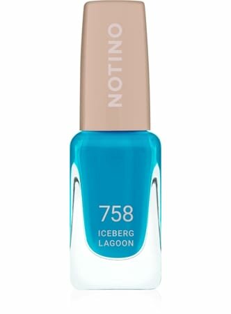 Лак для ногтей Notino Gel Effect Nail Polish 758 Iceberg Lagoon, бирюзовый, 10 мл